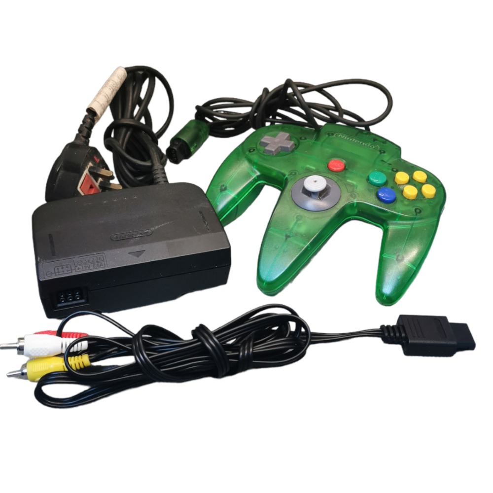 Used Nintendo 64 Jungle green - Own4Less